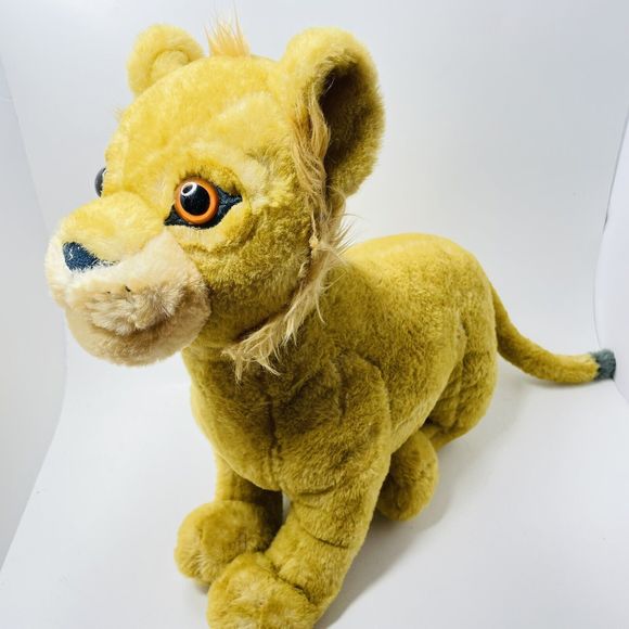 Disney | Toys | Disney The Lion King Simba Soft Stuffed Plush Talking ...